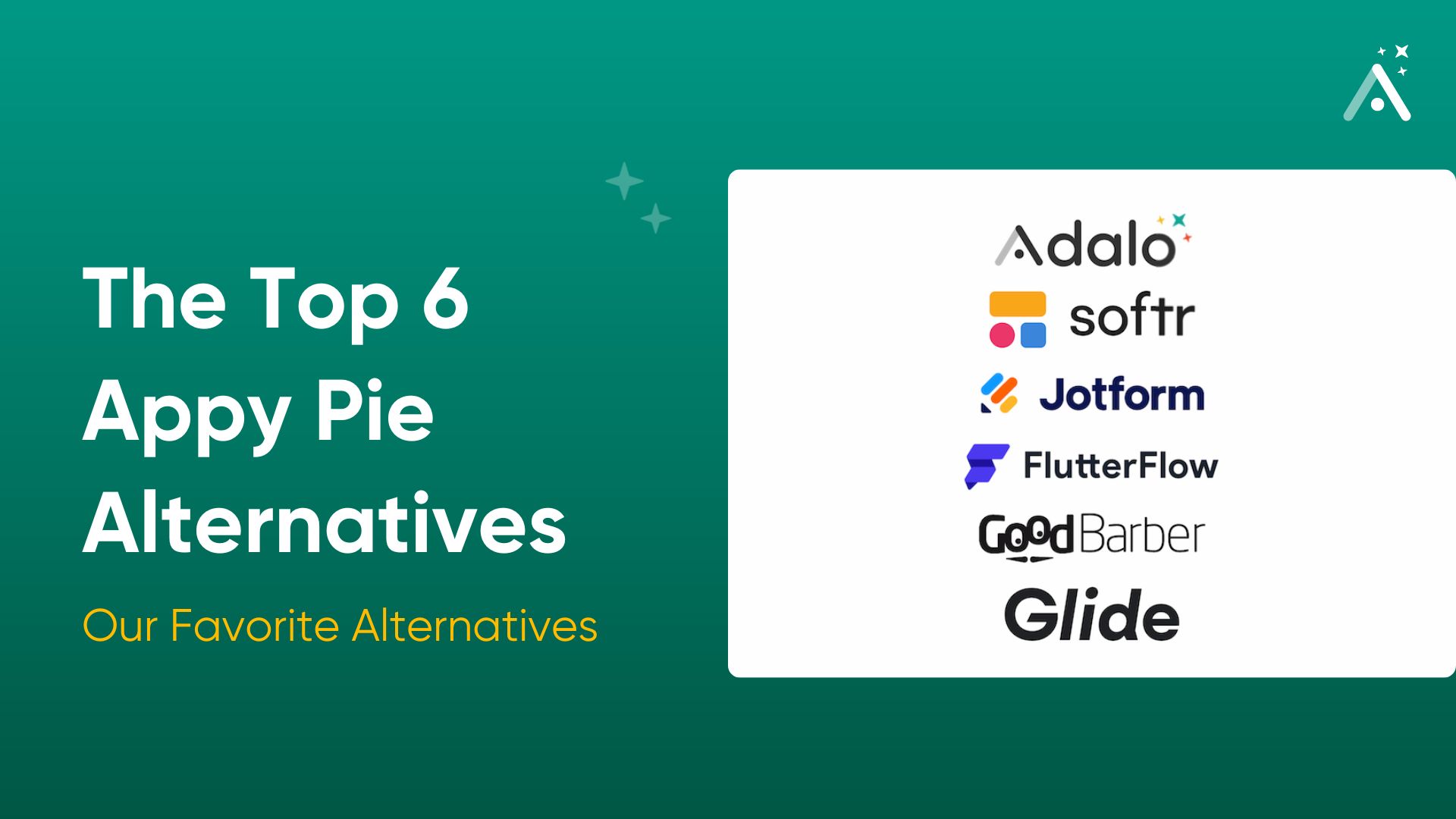 The Top 6 Appy Pie Alternatives | Adalo Blog